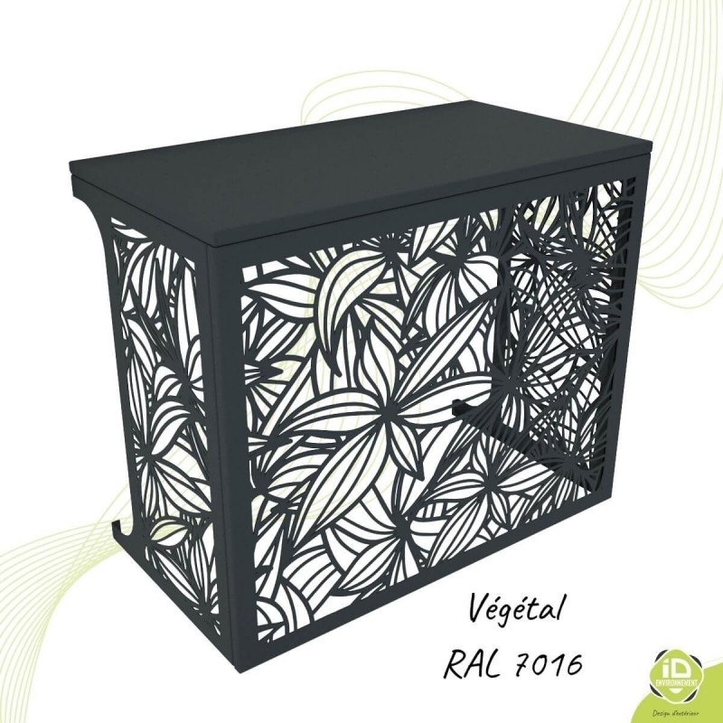 Cache climatisation et pompe à chaleur au sol | ID Environnement