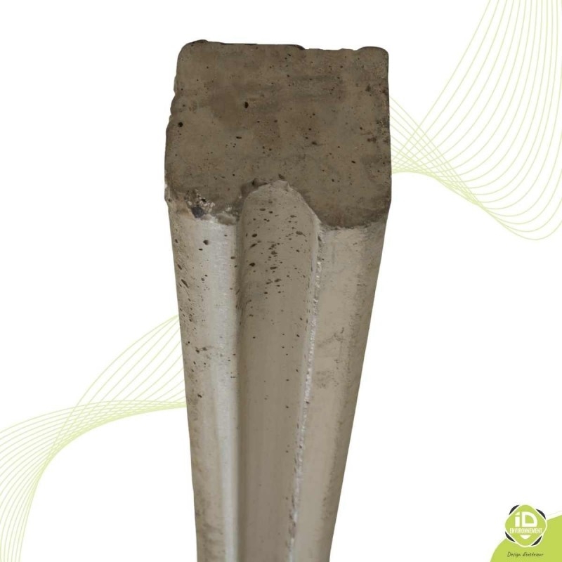 Clôture béton imitation bois – Design bois et robustesse du béton