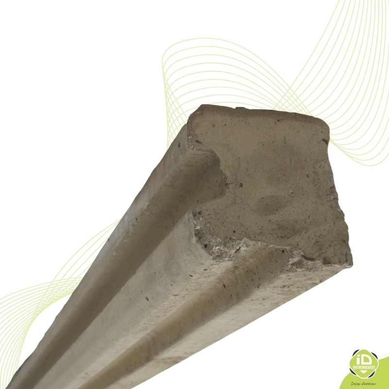 Clôture béton imitation bois – Design bois et robustesse du béton