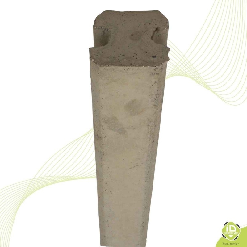 Clôture béton imitation bois – Design bois et robustesse du béton