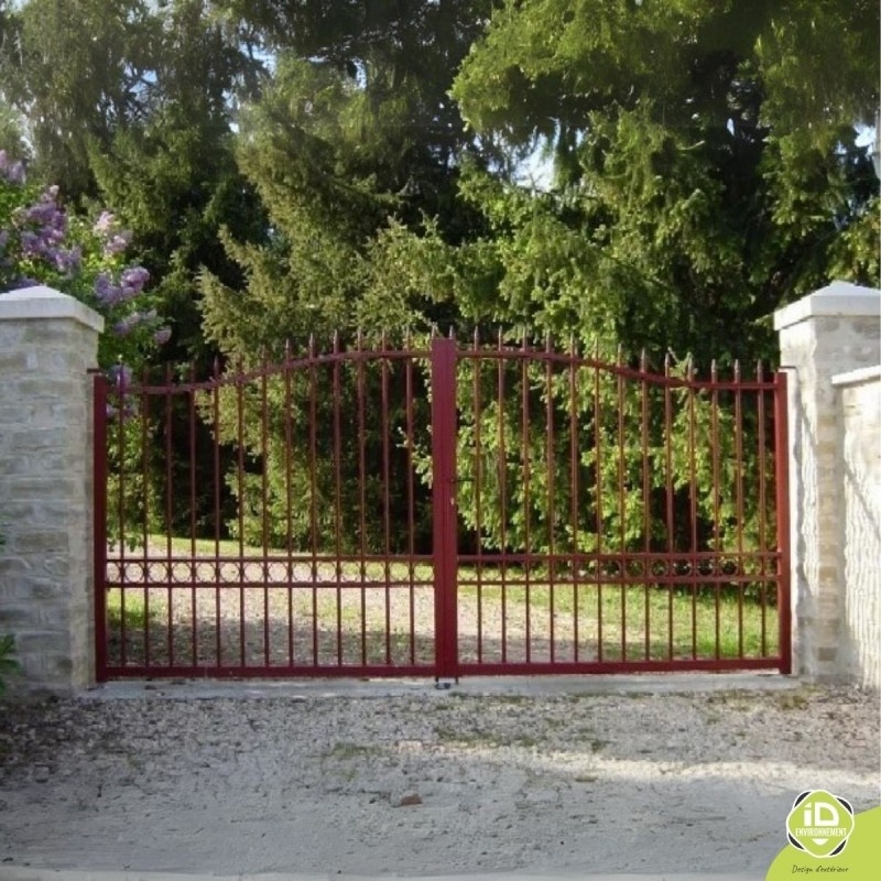 Portail Acier ou Alu IVRY | ID Environnement